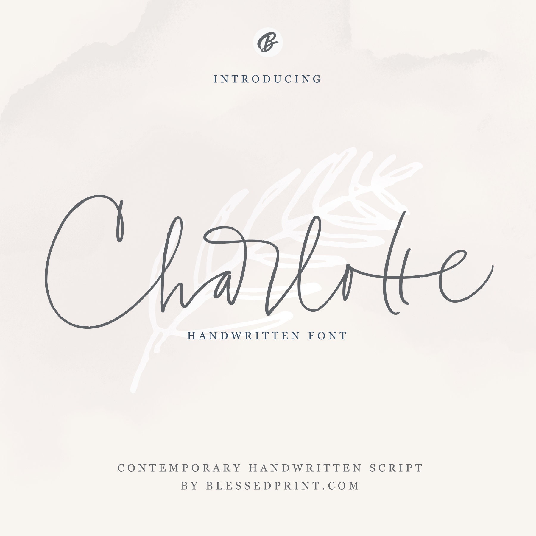 Charlotte Font Handwritten Font, Script Font, Font, Wedding Font, Cursive Font, Embroidery Font ...