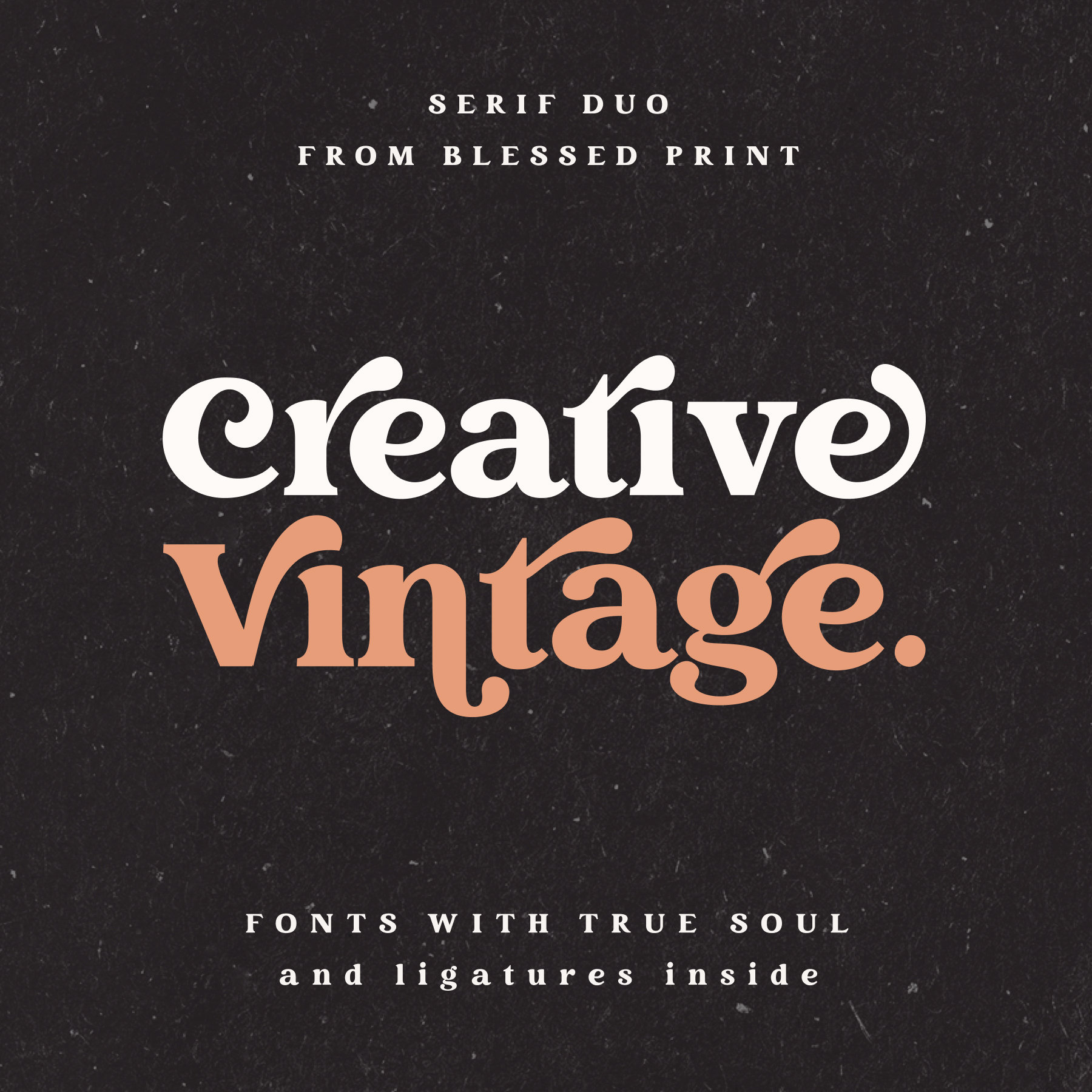 Creative Vintage Font Retro Alphabet Font, Retro Serif Font, 70s Font ...