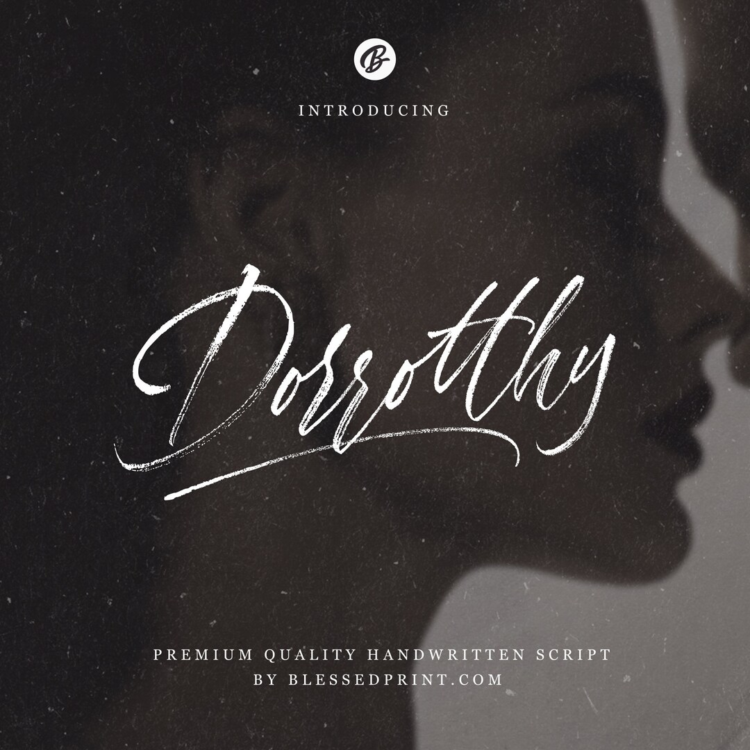 Dorrotthy Font Handwritten Font, Wedding Font, Script Font, Swashes Font, Modern Font, Cute Font ...