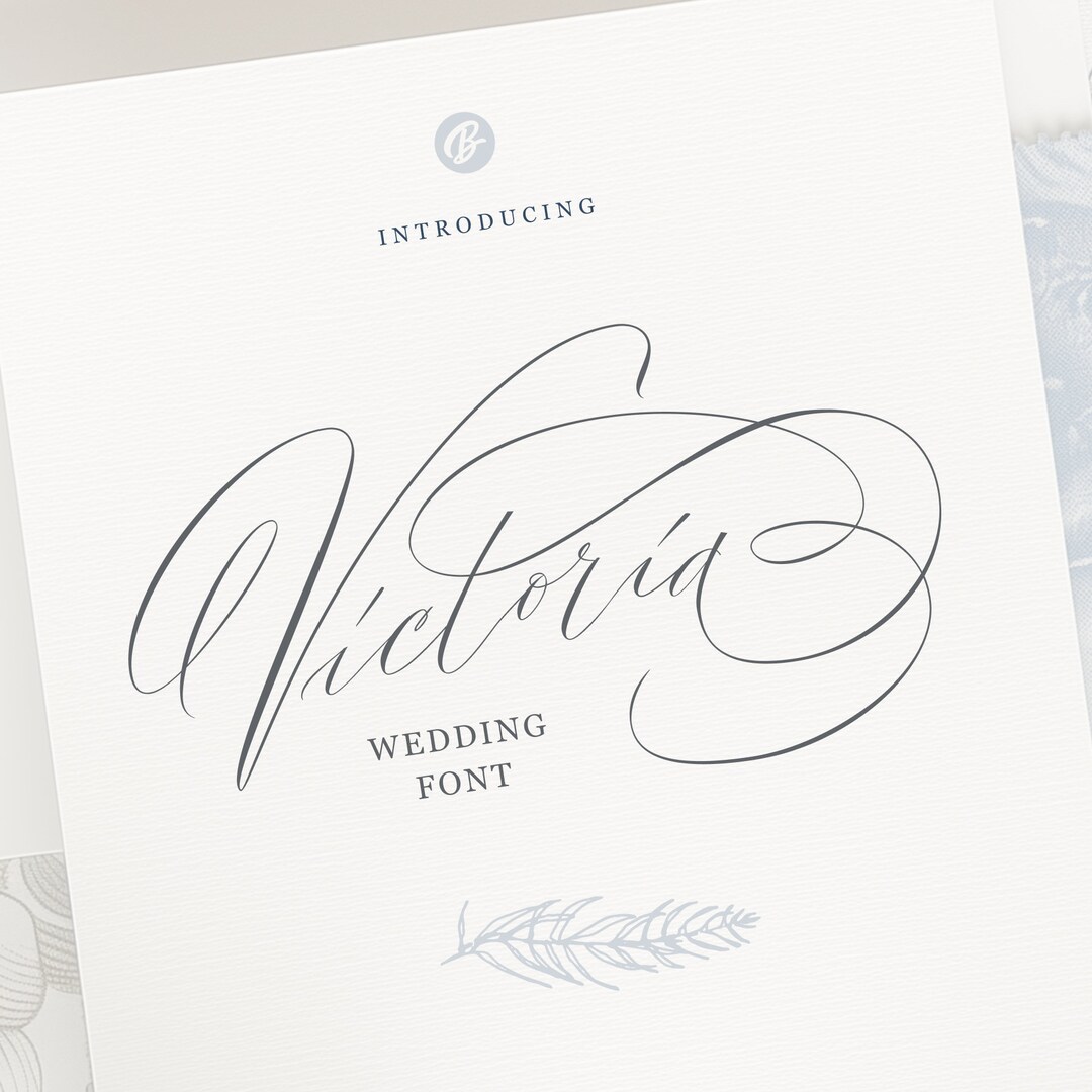 Outstanding Victoria Font Modern Font, Embroidery Font, Handwritten ...