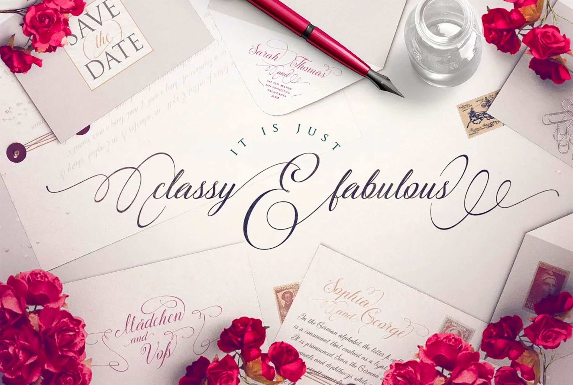 The Secret Font Script Font, Luxury Calligraphy, Handwritten Font ...