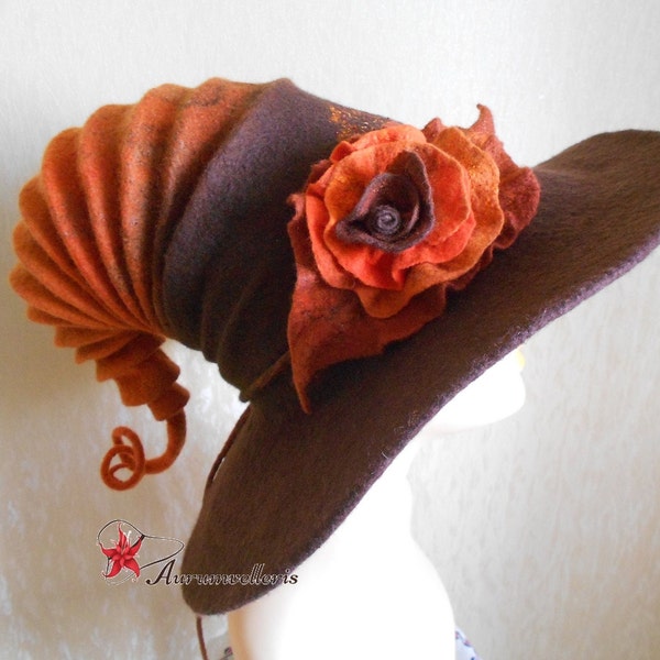 Handmade Felt Hat - Etsy