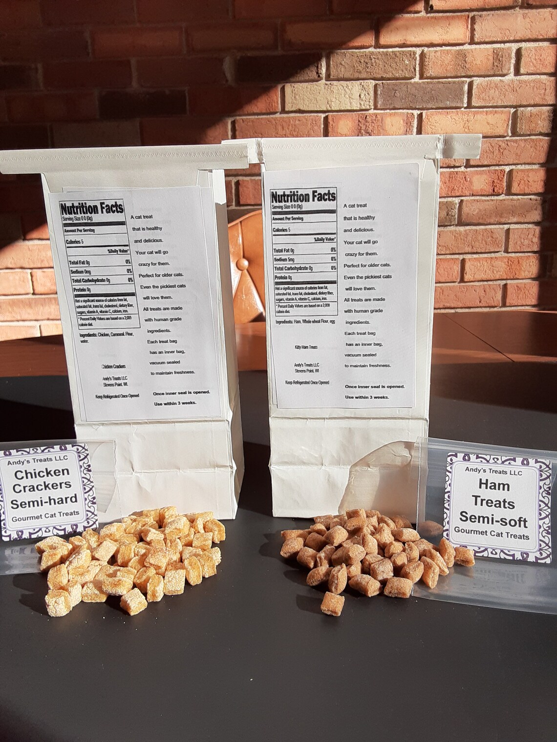 Variety Pack Cat Treats -6, 1oz Bags - Etsy