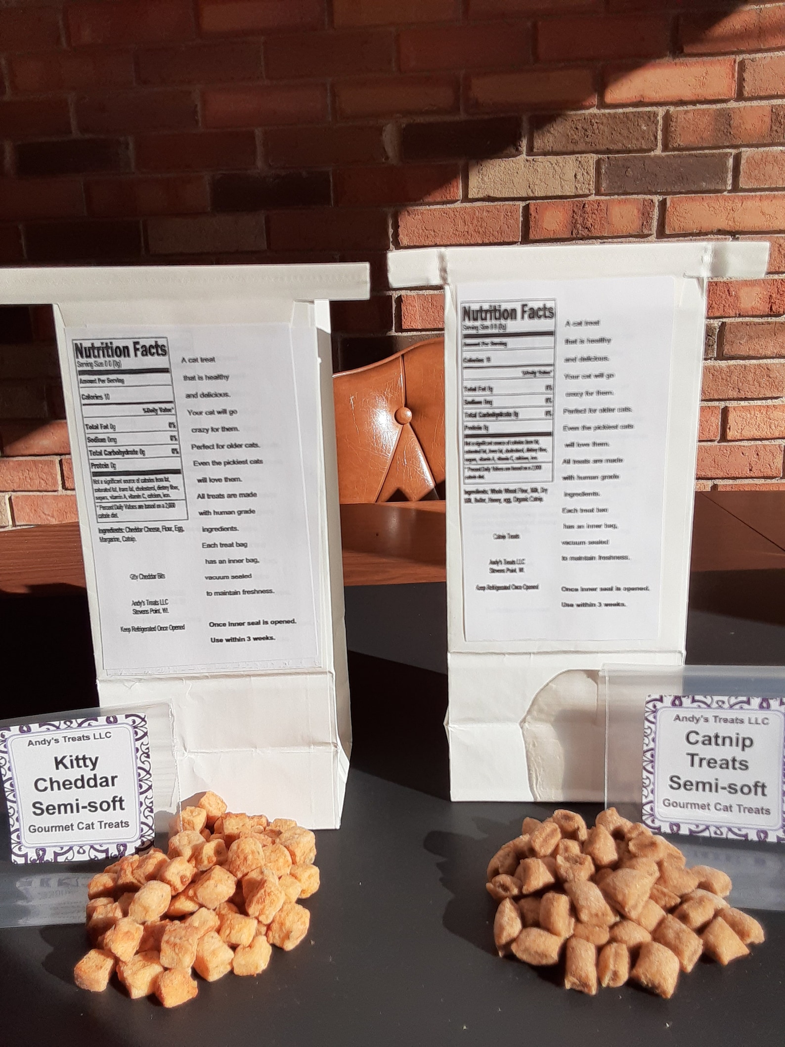 Variety Pack Cat Treats -6, 1oz Bags - Etsy