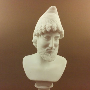 Odysseus Alabaster Sculpture Bust Hero of Homer's Epic - Etsy