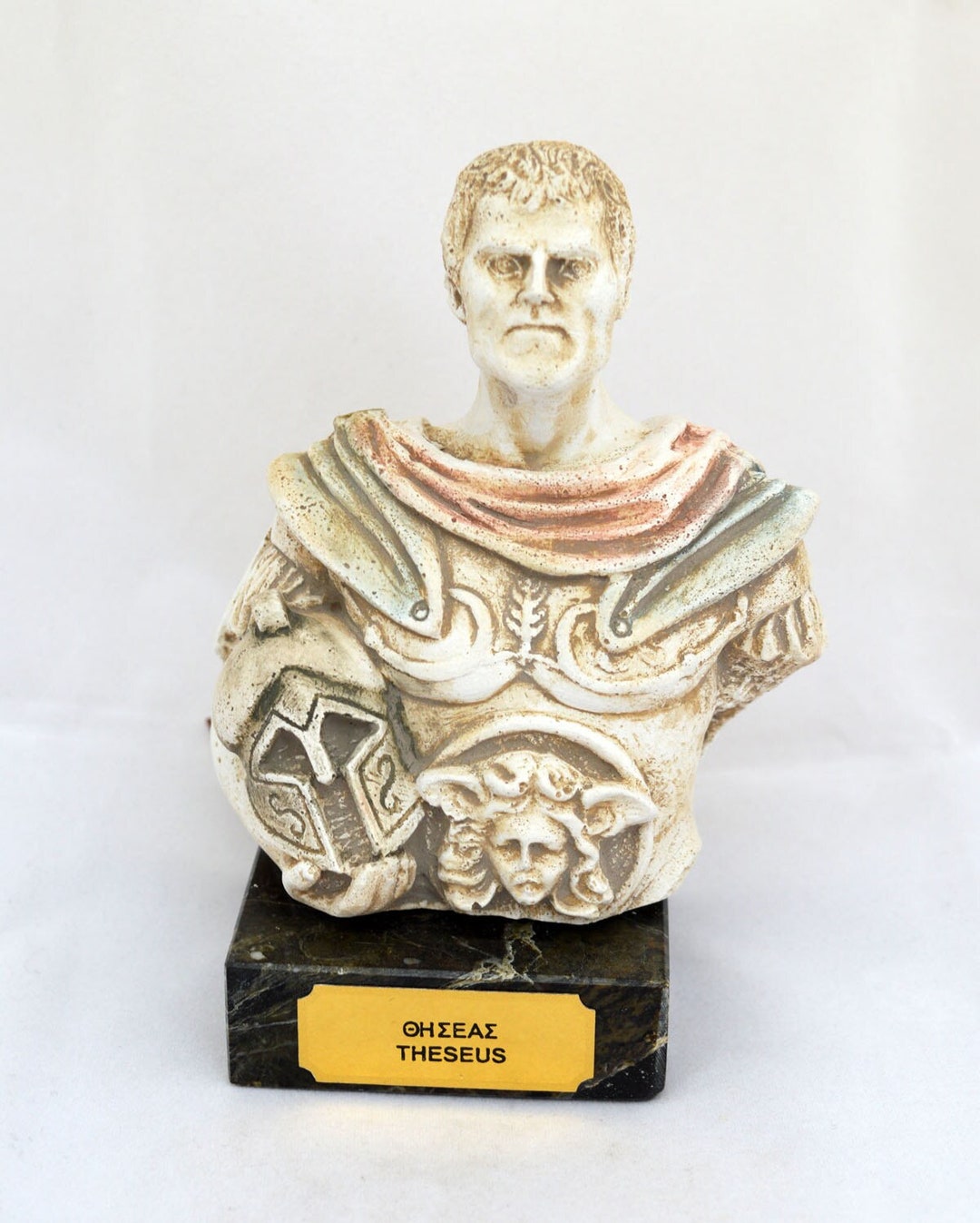 Theseus Ancient Greek Founder Hero Sculpture Statue Figurine Bust - Etsy