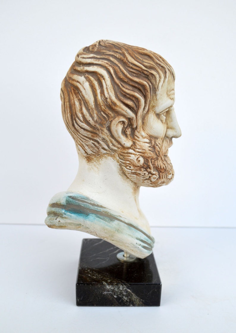 Oude Griekse filosoof Aristoteles grote sculptuur standbeeld - Etsy ...