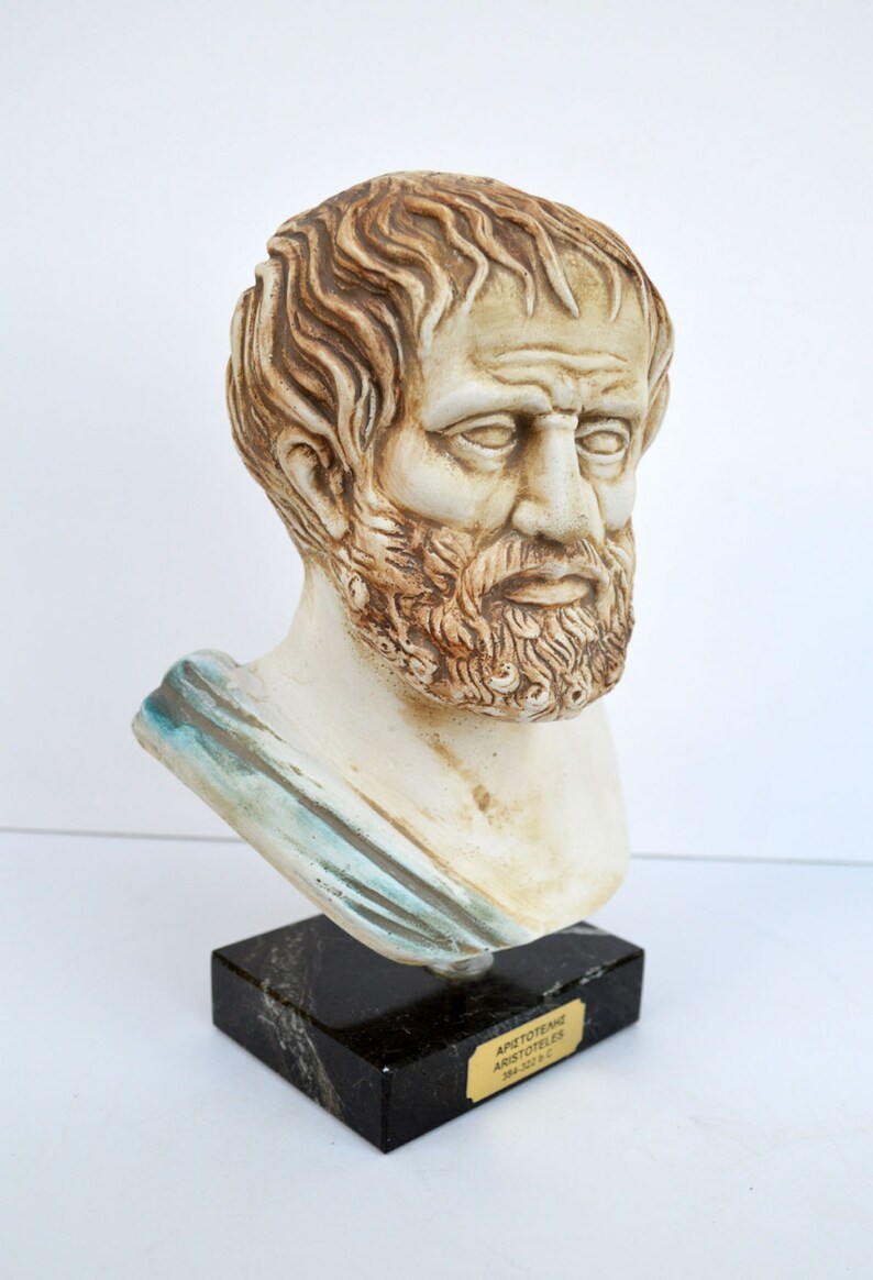 Oude Griekse filosoof Aristoteles grote sculptuur standbeeld | Etsy