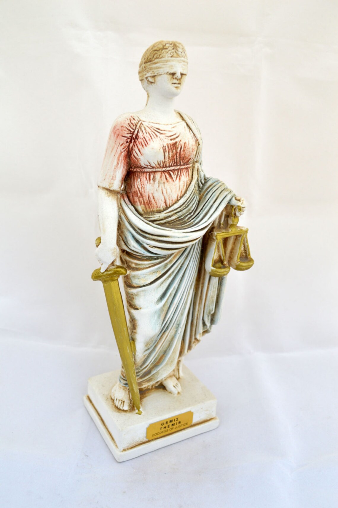 Themis Goddess of Justice Ancient Greek Sculpture Statue | Etsy