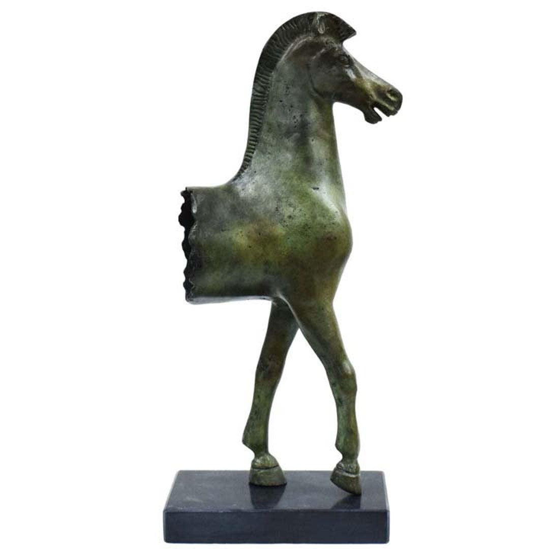 Acropolis Half Horse Bronze Sculpture Ancient Greece Museum Replica of ...