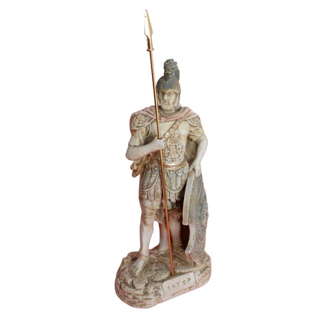 Prince Hector Statue Sculpture Hero of Trojan War Battle Homer Iliad - Etsy