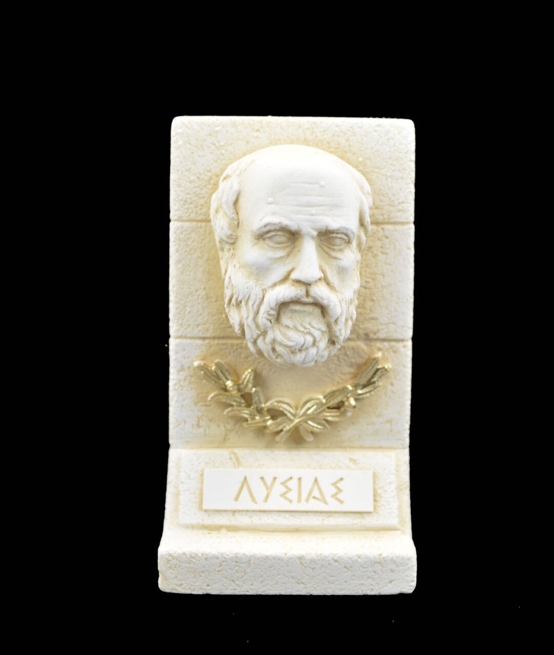 Lysias Alabaster Sculpture Patina Aged Artifact Ancient Greek Orator - Etsy