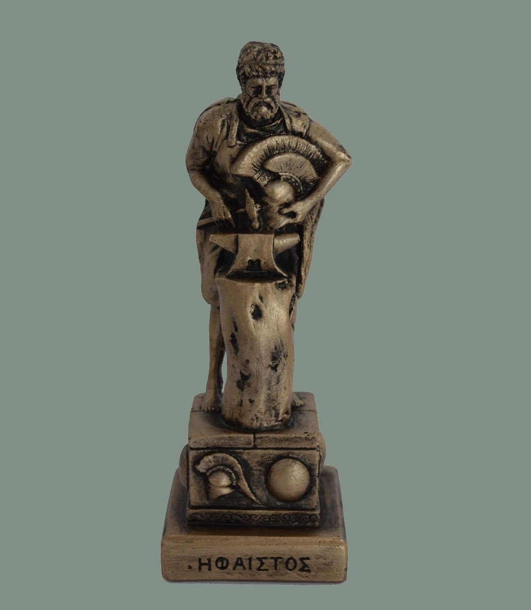 Hephaestus Ancient Greek God of Smithing Sculpture Statue - Etsy Australia