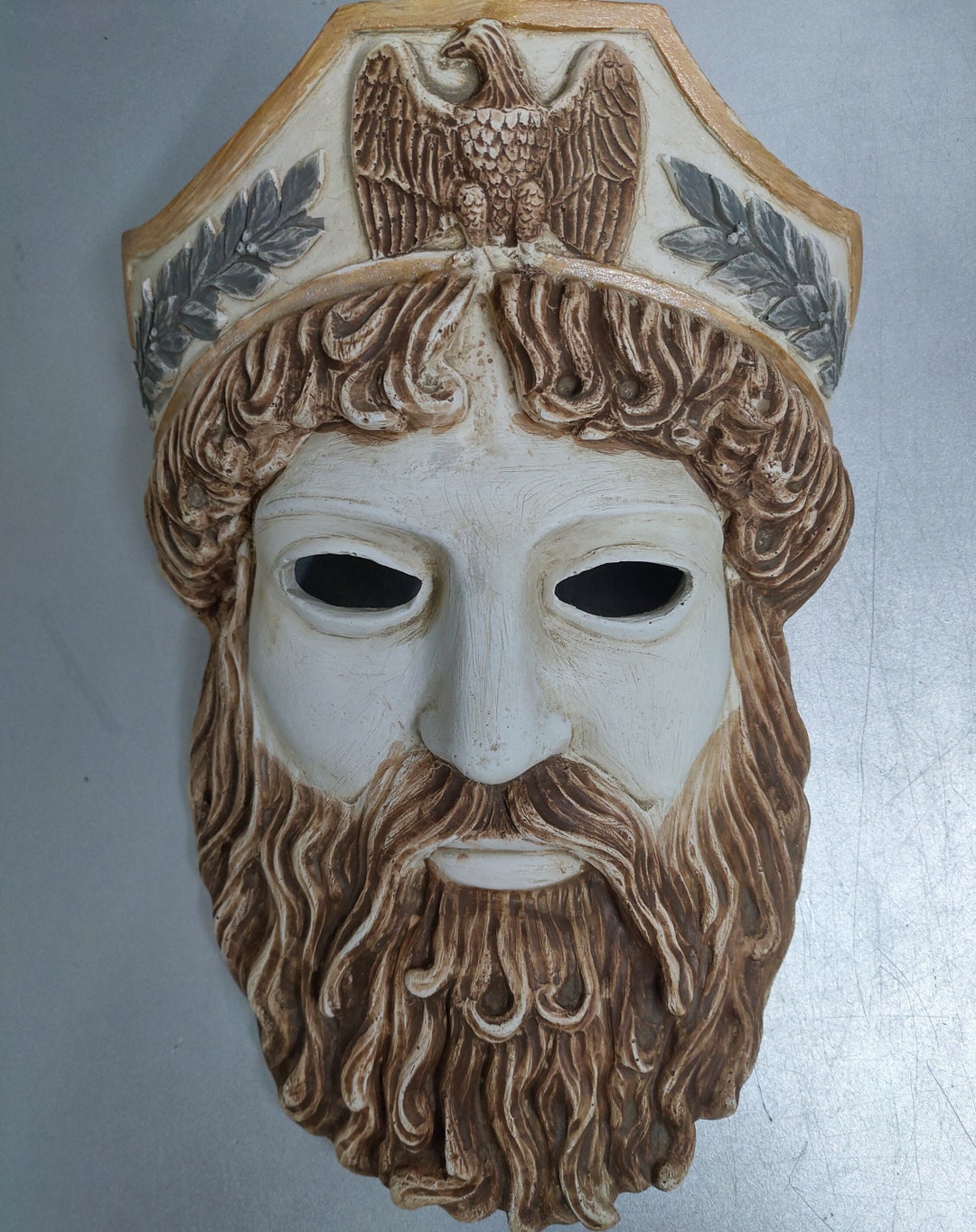 Zeus Ancient Greek God Wall Hanging Relief Life Size Quality Artifact ...