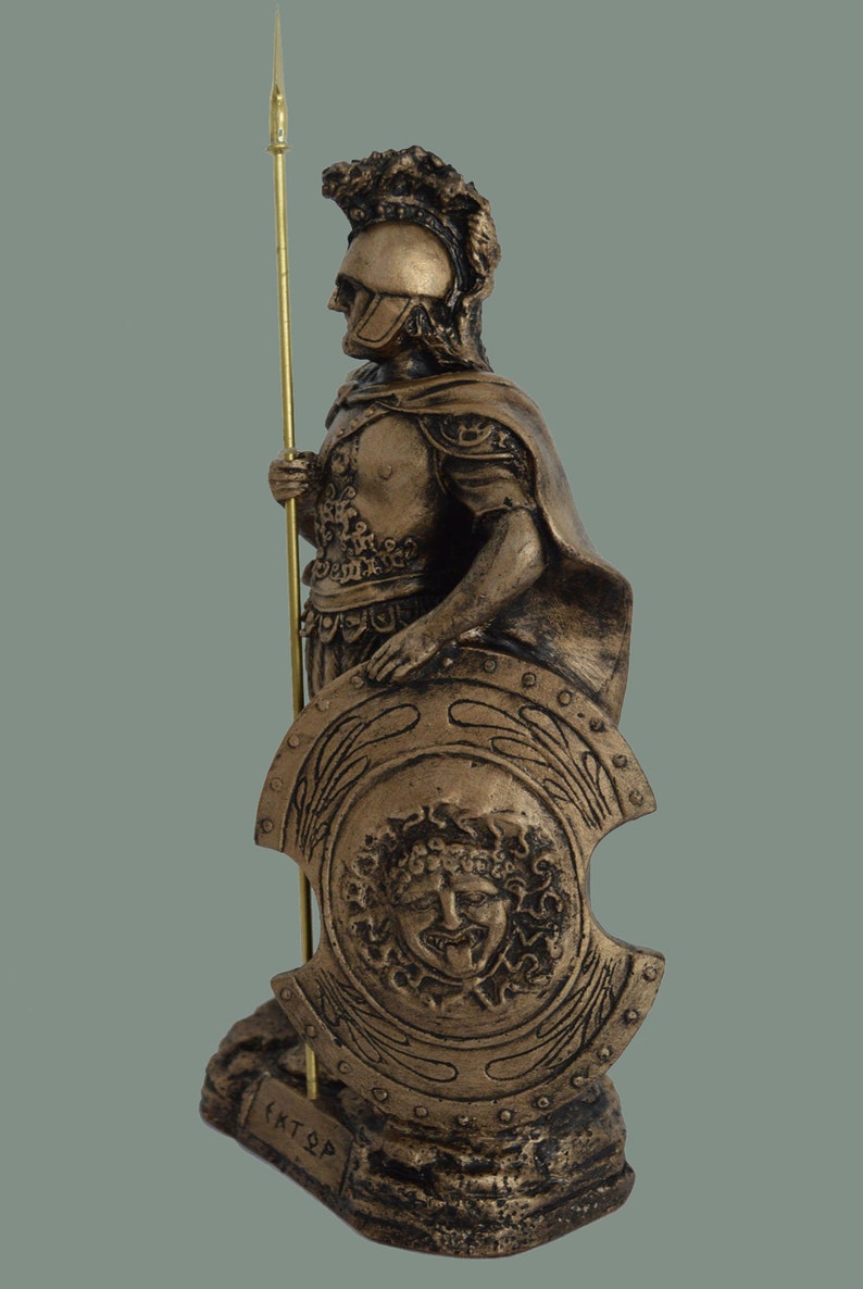 Hector Sculpture Trojan Prince and Greatest Fighter of Troy - Etsy