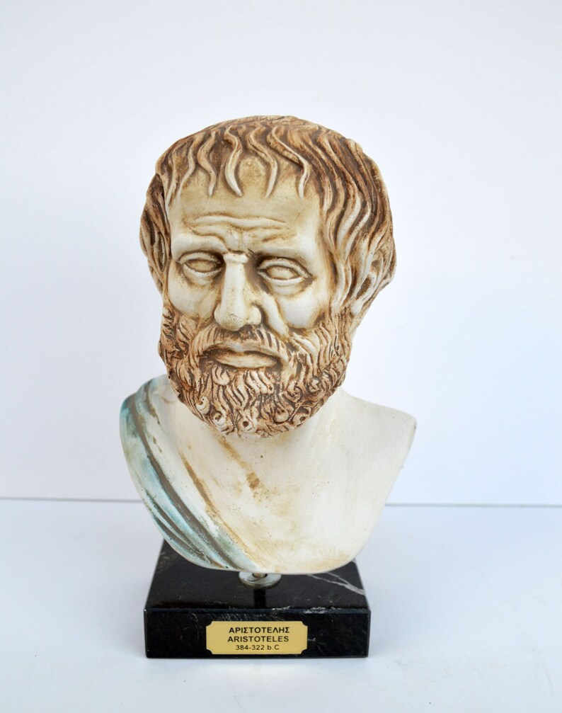 Oude Griekse filosoof Aristoteles grote sculptuur standbeeld | Etsy