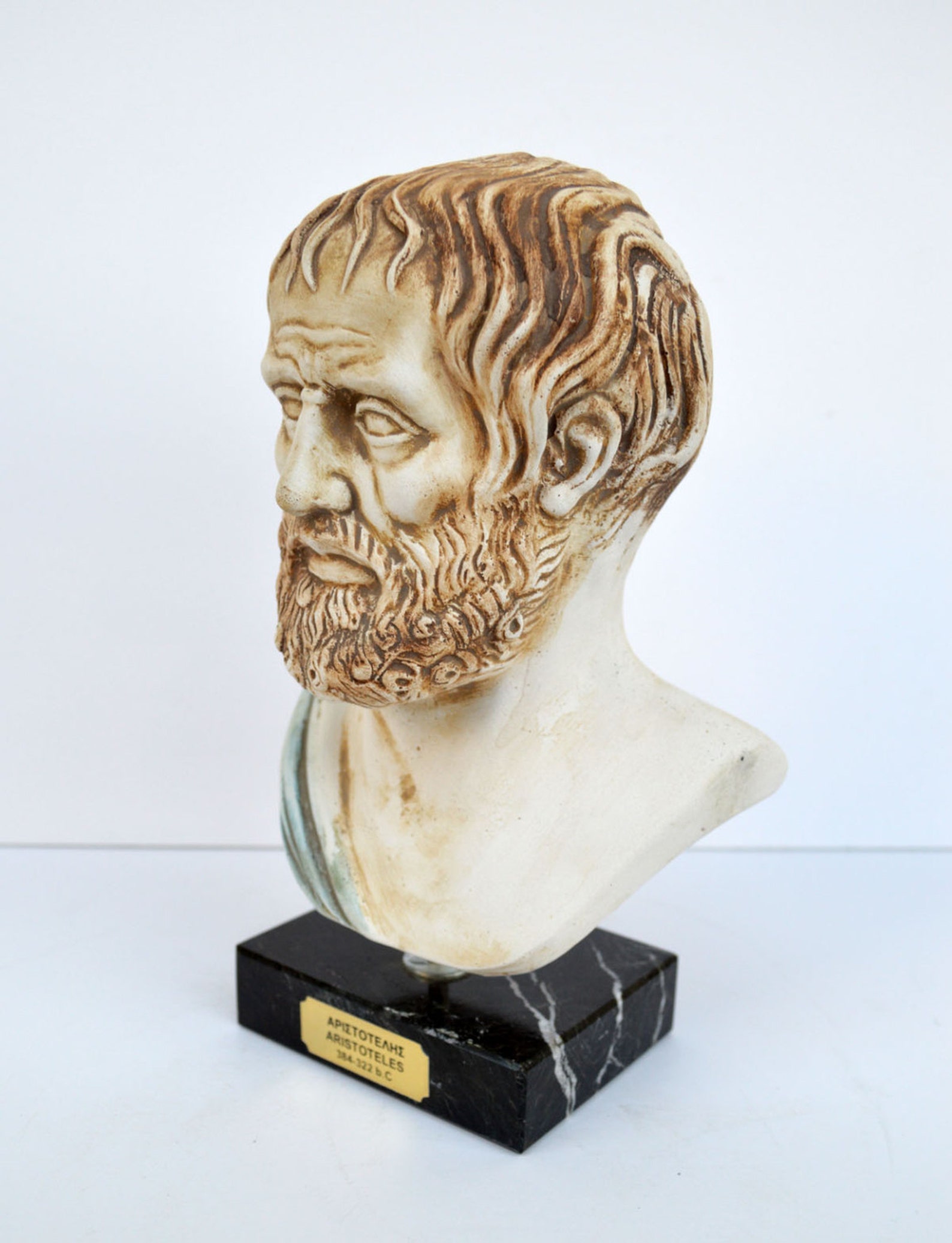 Oude Griekse filosoof Aristoteles grote sculptuur standbeeld | Etsy
