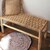 Handmade Solid Wooden Bench, Vintage and Straw Bench, Handcrafted Chair ...