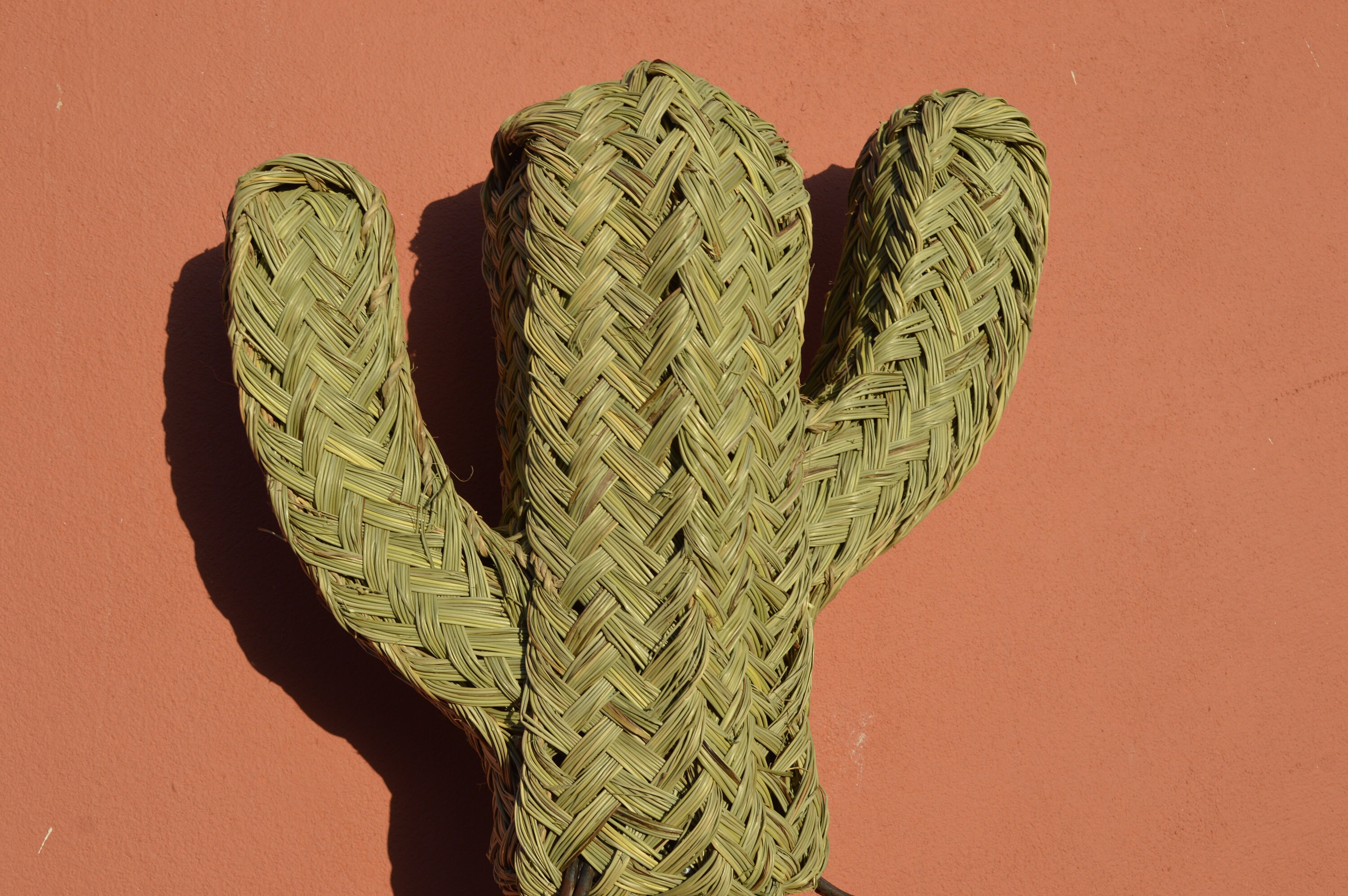 Moroccan Handwoven Rattan Cactus Cosy Home Straw Decor - Etsy