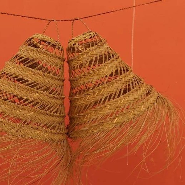 Straw Lampshade - Etsy