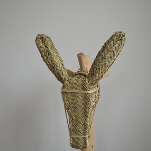 Handwoven Moroccan Rattan Donkey Head Handmade Wall Hanging - Etsy