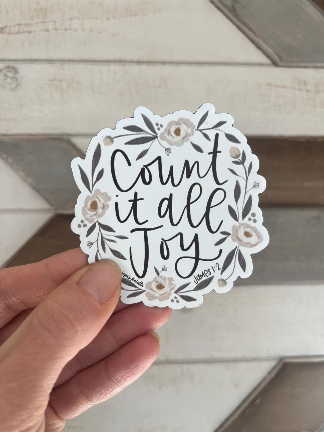 Count It All Joy MAGNET, 3 Inch Inspirational Flexible Vinyl Magnet - Etsy