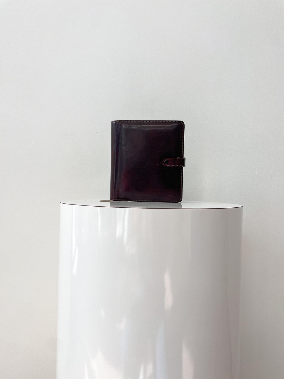 1980s Vintage Dark Brown Leather Planner and Organizer by BOSCA - Etsy