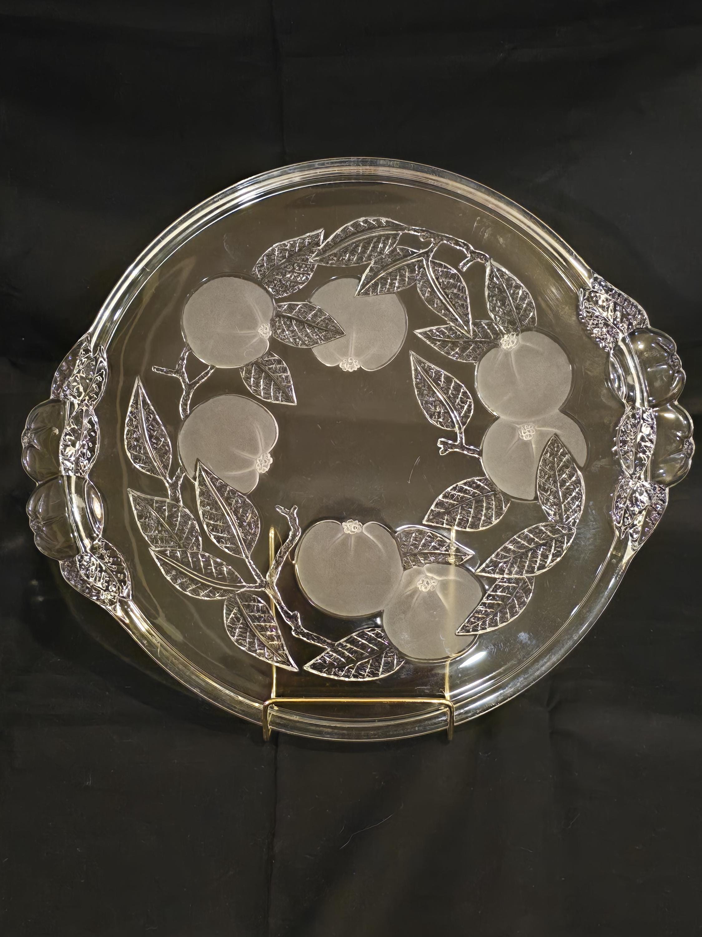 Mikasa Cake Plate With Fruit Pattern - Etsy