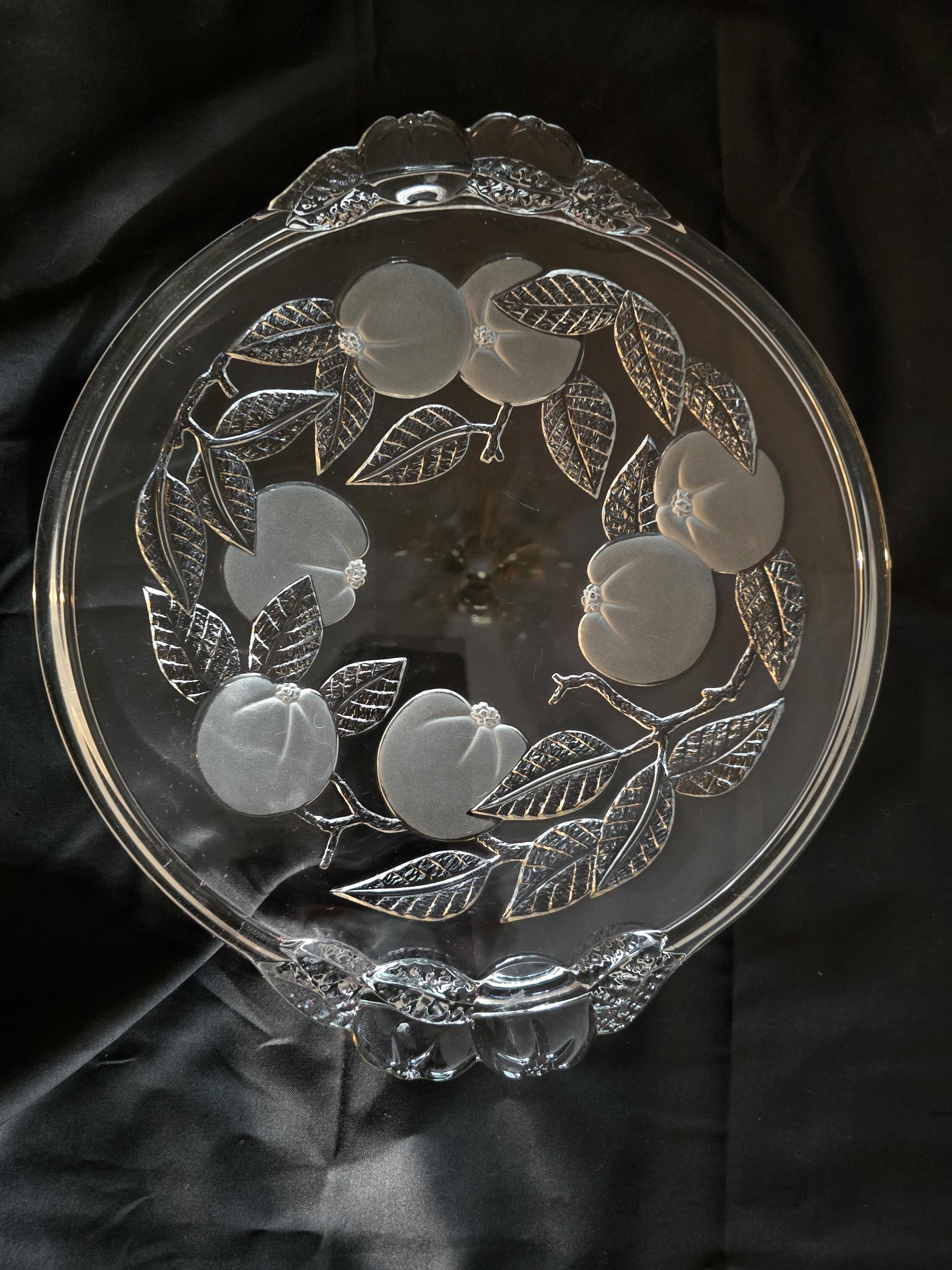 Mikasa Cake Plate With Fruit Pattern - Etsy