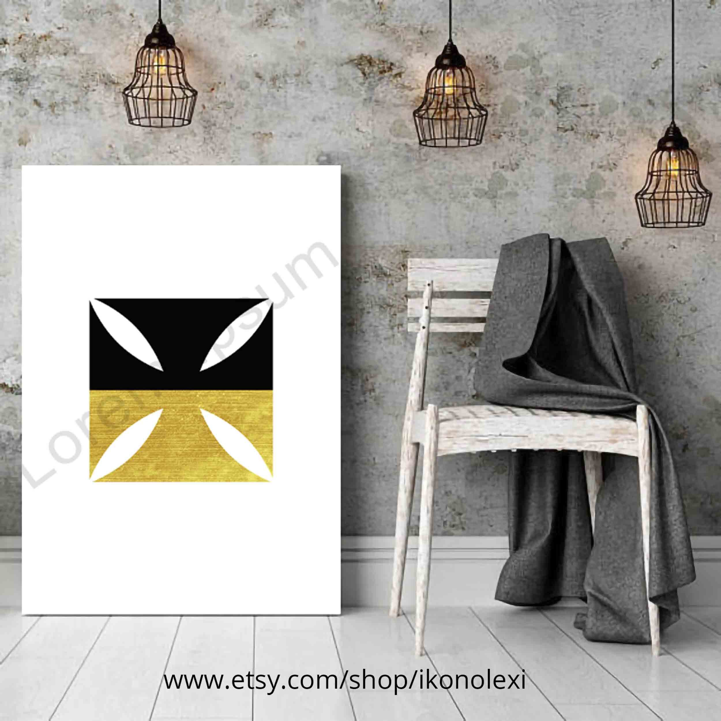 African Adinkra Symbols Wall Art Download Mmusuyidee - Etsy Singapore