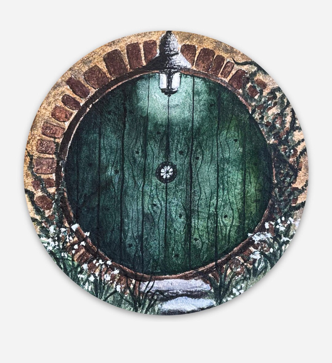 Hobbit Hole, Hobbit, Hobbit House, Hobbit Hole Sticker, Waterproof ...