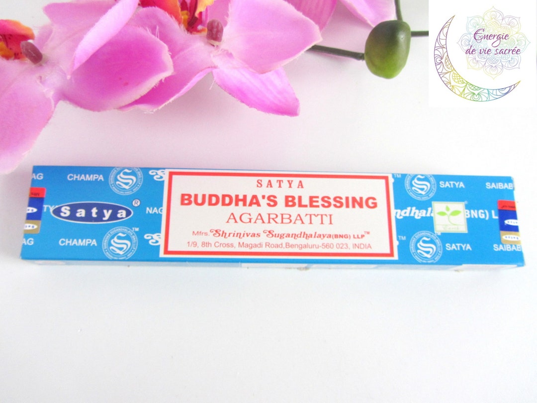 Incense Buddha's Blessing Satya Natural Incense From - Etsy
