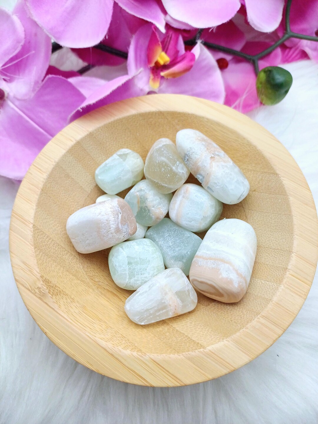 Caribbean Calcite, Natural Stone, Lithotherapy - Etsy