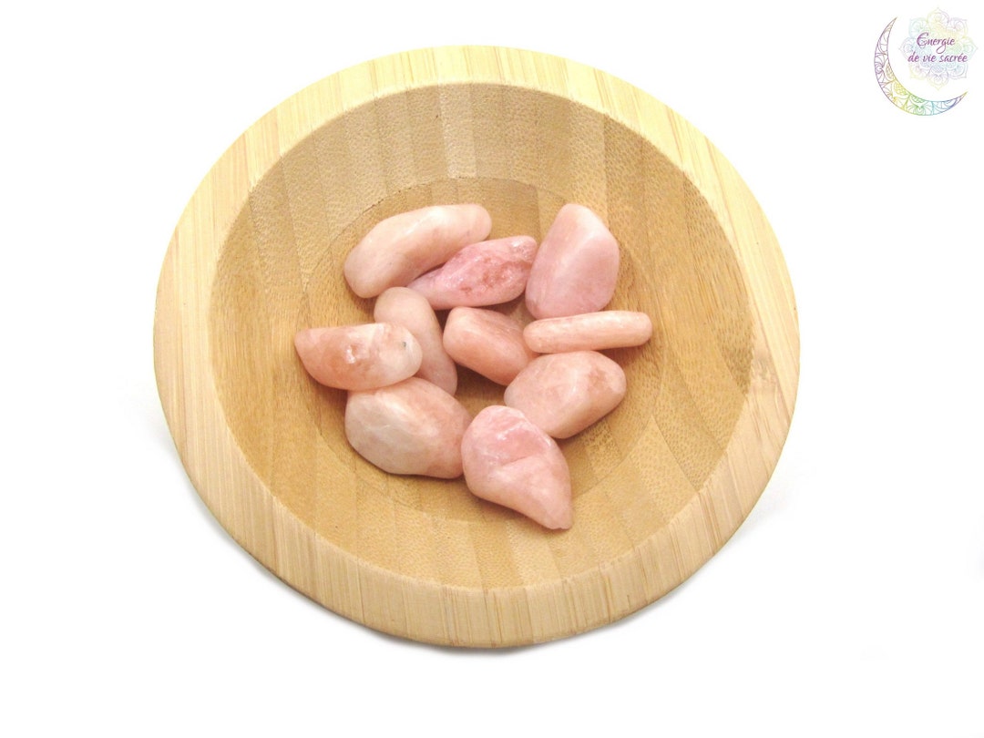 Morganite Tumbled Stone – Natural Crystal of Love and Tenderness ...