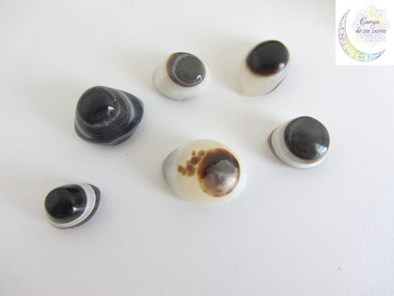 Agate Eye of Cyclops Eye of Shiva Tumbled Stone 15 25mm Quality A Etsy Ireland