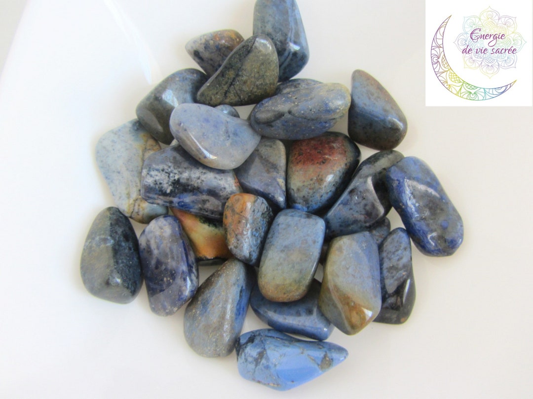 Dumortierite Tumbled Stone A+ – Natural Blue Crystal for Confidence ...