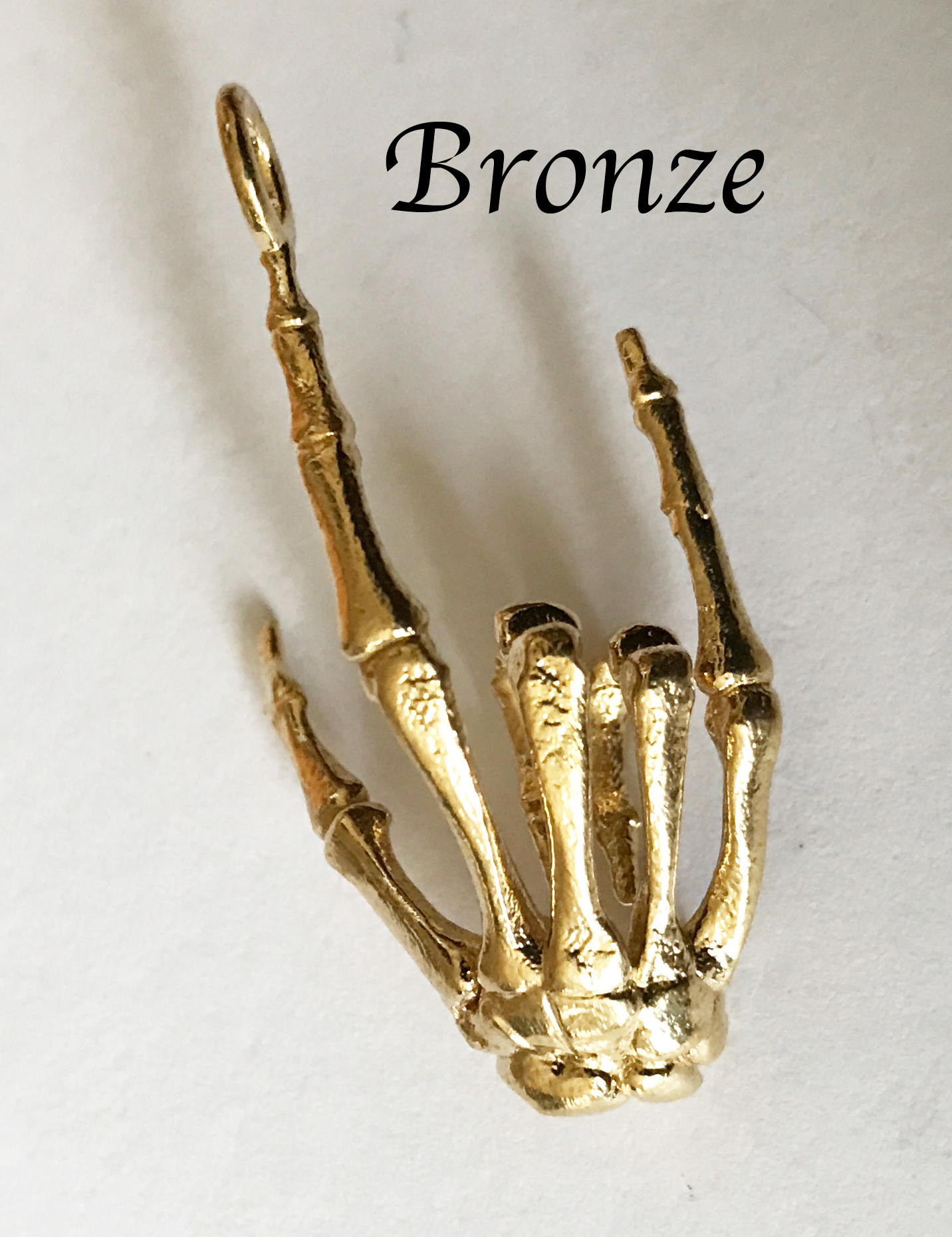 I Love You Sign Language Skeleton Hand Pendant Hand Skeleton | Etsy