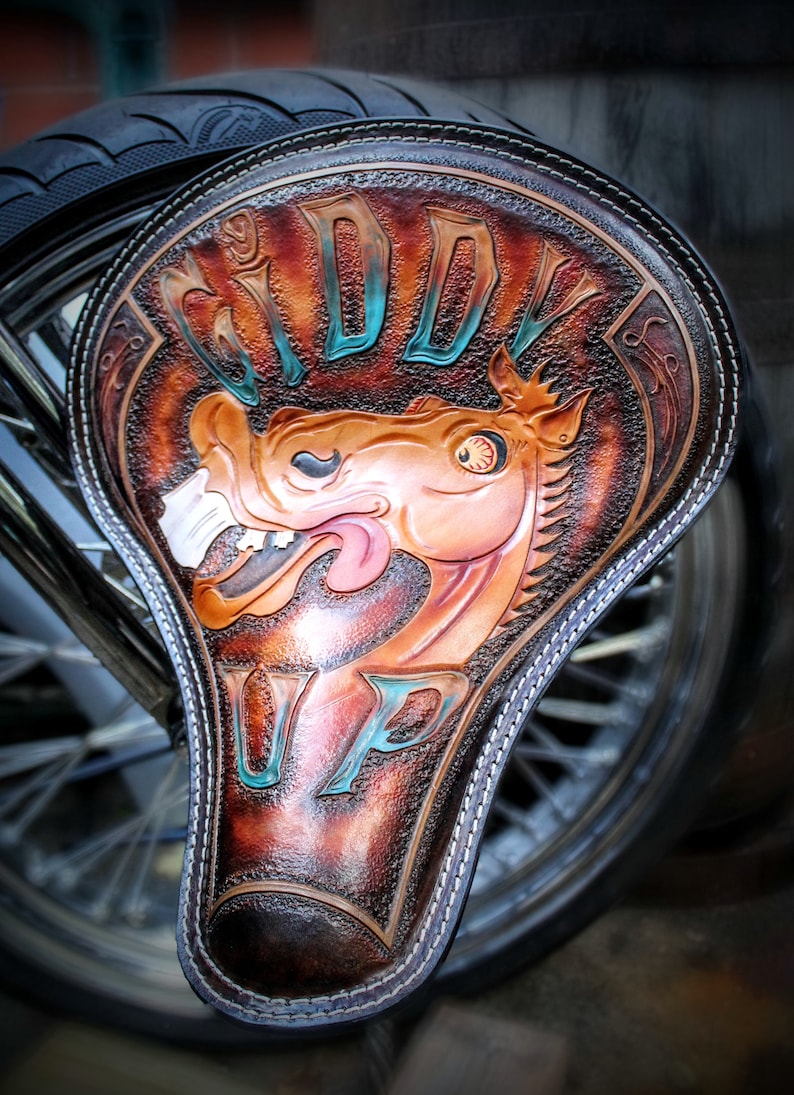 Custom Solo Seat Bobber Chopper Harley Triumph Etc - Etsy