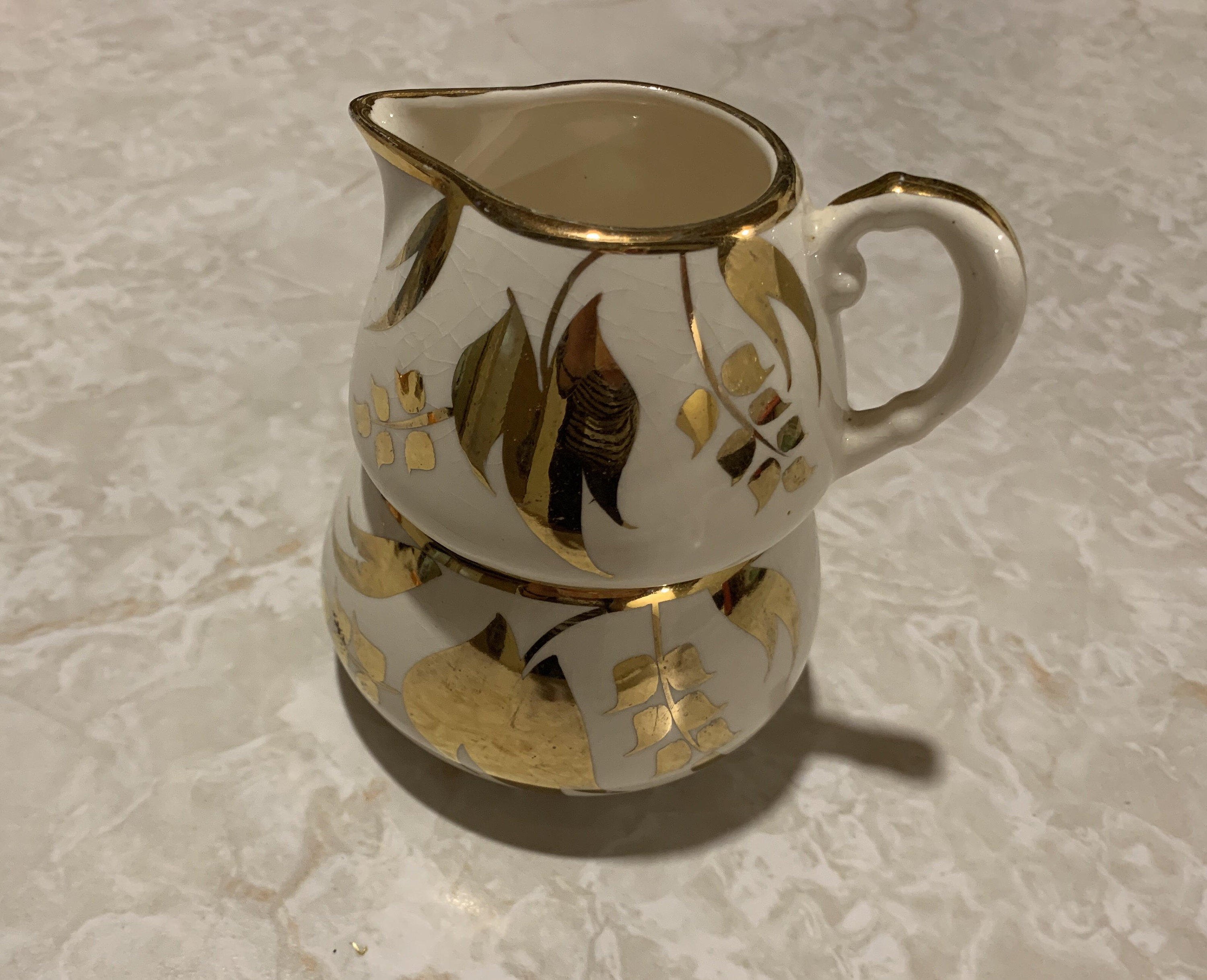 Sandland Ware Luster Sugar & Creamer Set - Etsy