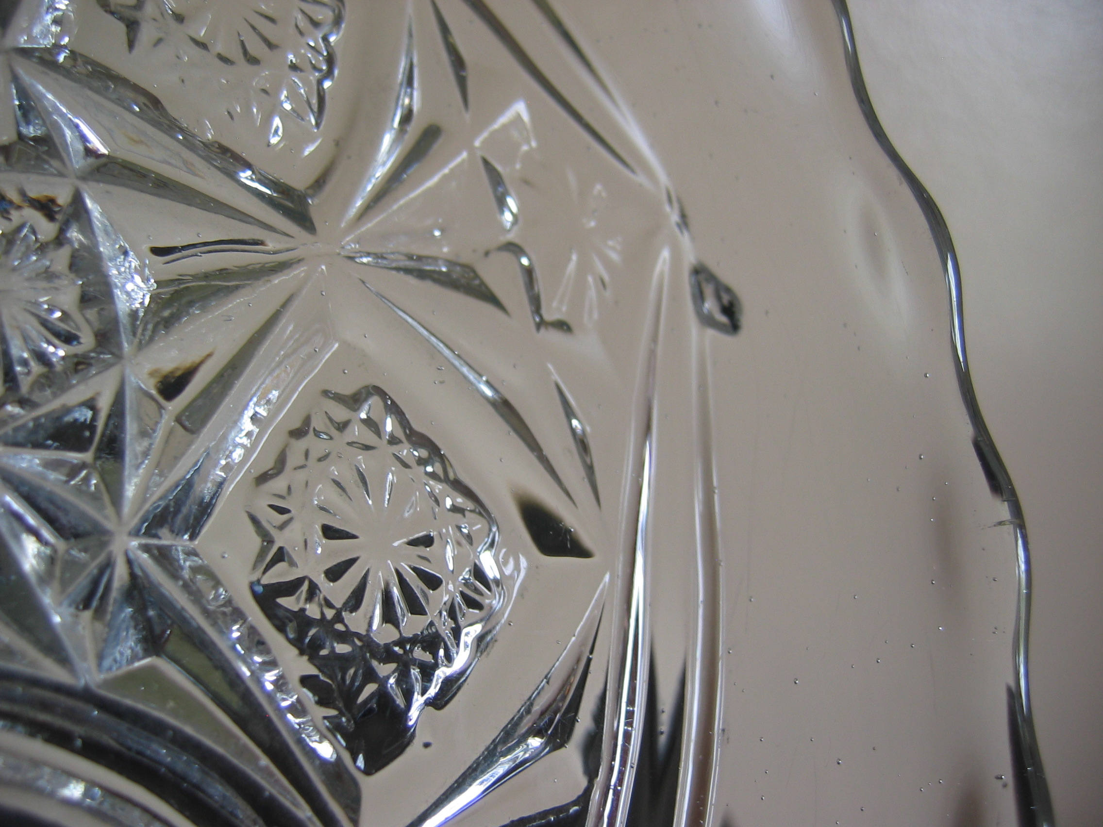 EAPG Rexford Pattern by Bryce Higbee Glass Cake Plate AKA Euclid 9 Inch ...