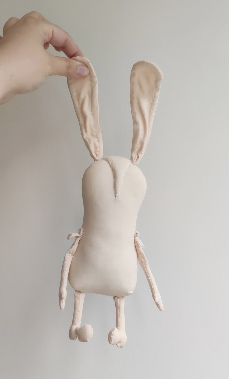 Rabbit PDF Sewing Pattern DIY Video Tutorial Bunny E-pattern Digital ...