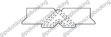 Photo Corner Svg Template Digital Download for Scrapbooking Photo ...