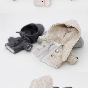 New Arrival Handmade OB11 Coat Molly Outfit 1/12 BJD Clothing GSC Coat ...