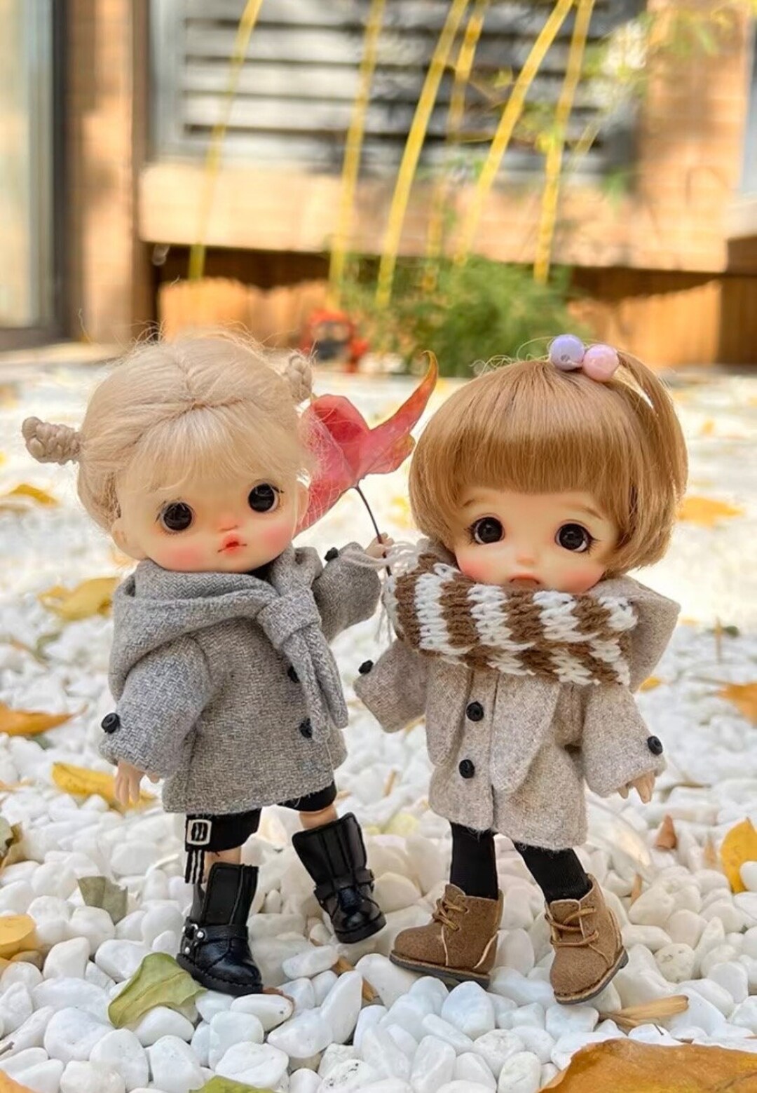 New Arrival Handmade OB11 Coat Molly Outfit 1/12 BJD Clothing GSC Coat ...