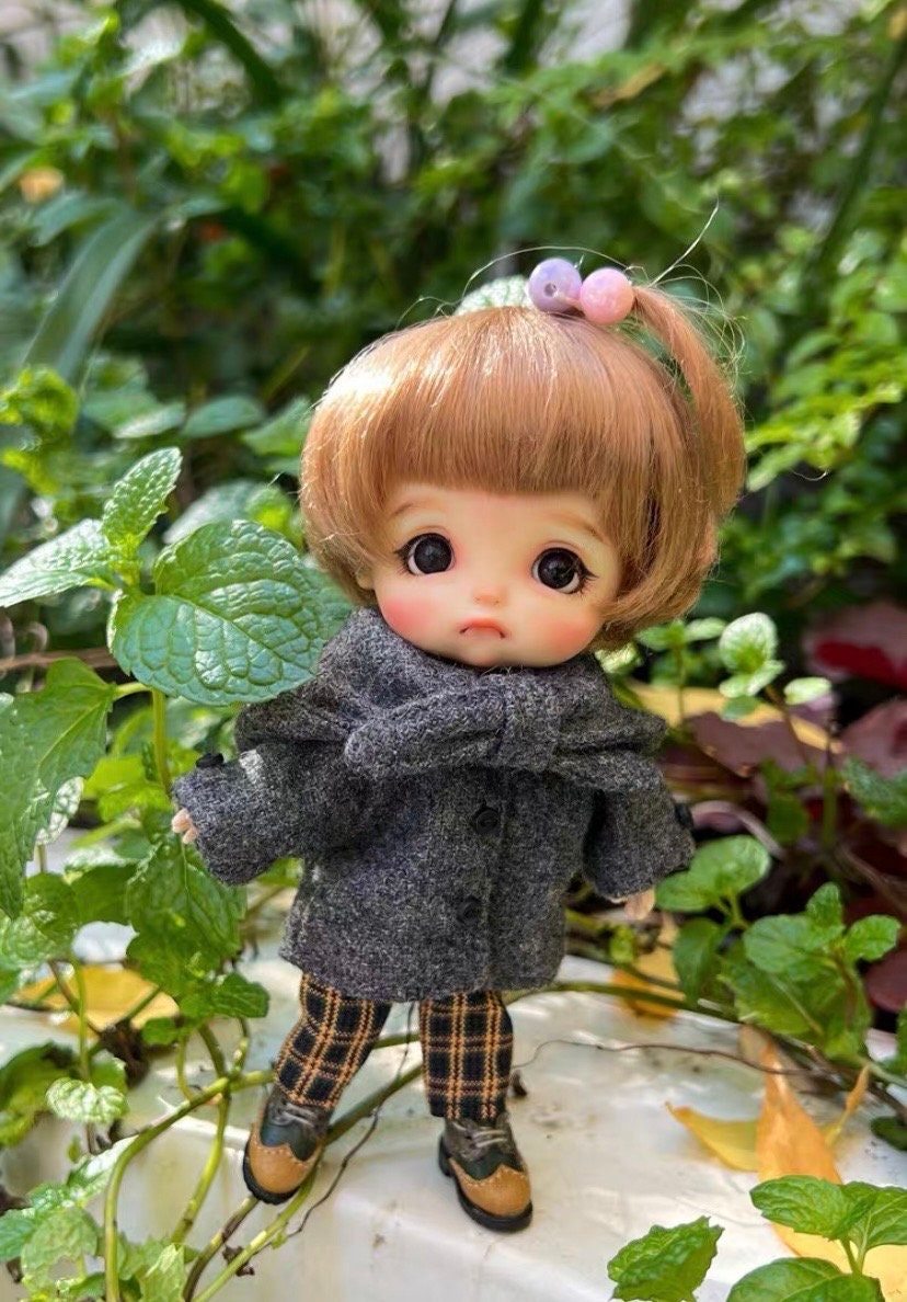 New Arrival Handmade OB11 Coat Molly Outfit 1/12 BJD Clothing GSC Coat ...