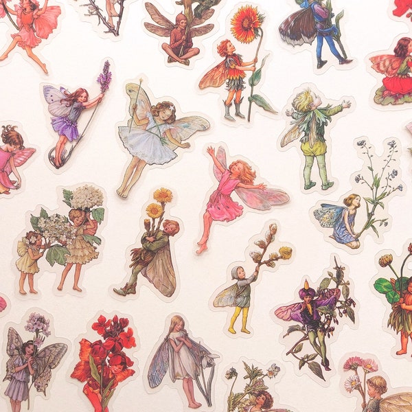 Fairy Stickers Etsy