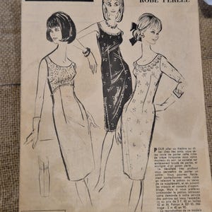 Vintage French Sewing Pattern - Etsy