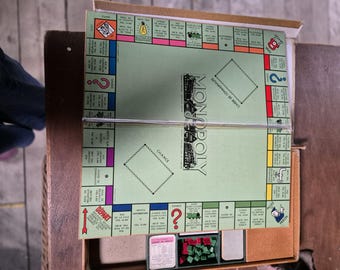 Monopoly 1985 Game - French Version | Vintage Board Games | Real Estate ...