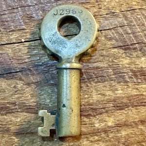 Brass Pennsylvania Railroad Key - Etsy