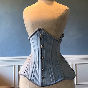 Real Double Row Steel Boned Underbust Corset From Velvet. Real Waist ...